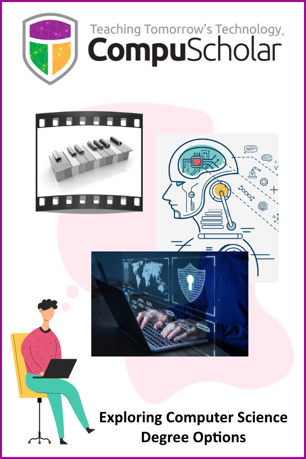 Exploring Computer Science Degree Options - CompuScholar Exploring Computer Science Degree Options - CompuScholar